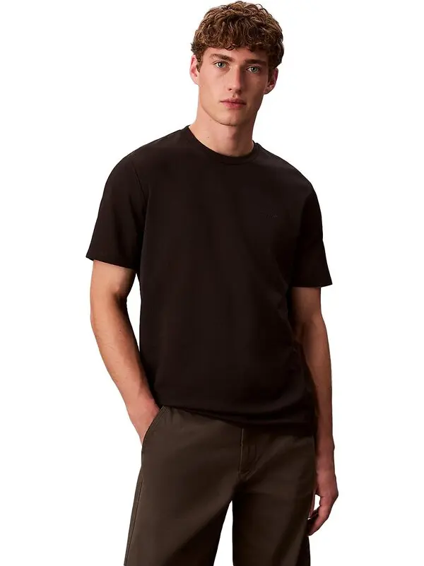 Calvin Klein Tech Pique T-shirt - Black