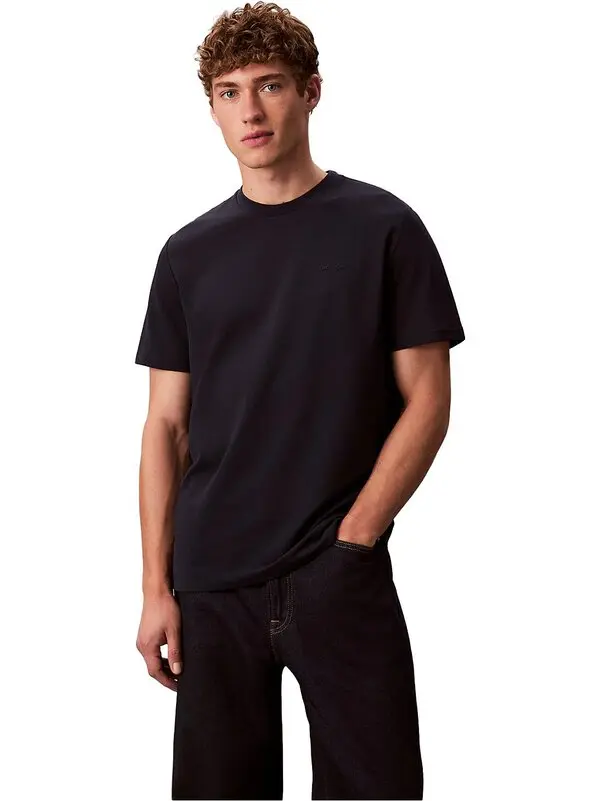 Calvin Klein Tech Pique T-shirt - Dark Sapphire