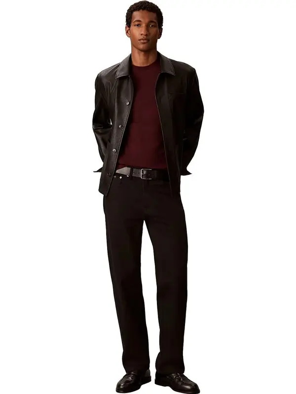 Calvin Klein Tech Pique T-shirt - Raspberry Truffle