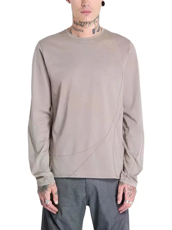 POST ARCHIVE FACTION Cotton-blend T-shirt - Grey