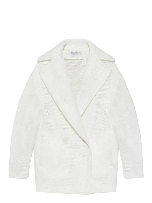 Max Mara Double-breasted Blazer - White