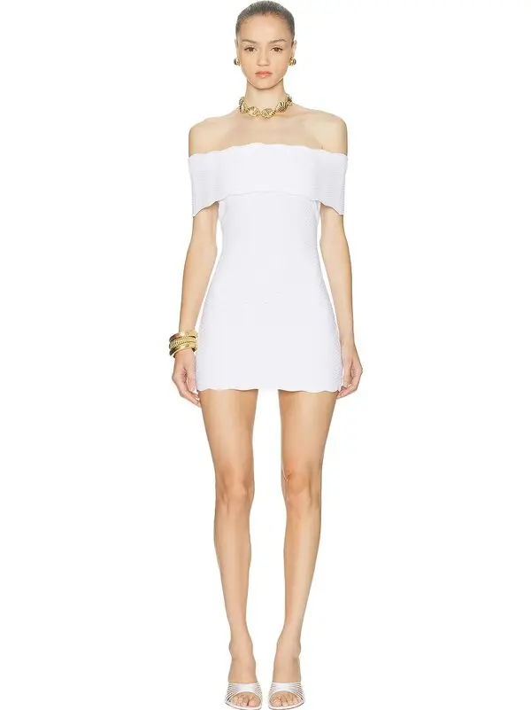 Retrofete Laighton Knit Dress - White