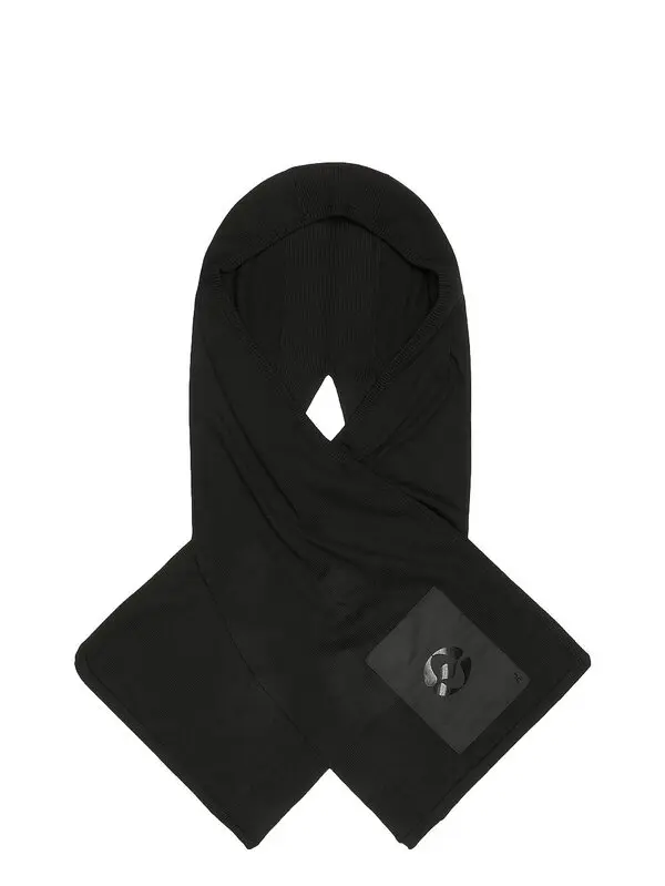 On X Fka Twigs Hooded Scarf - Black