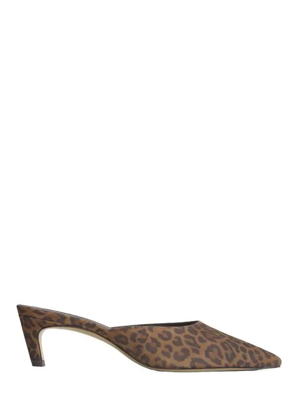 Everlane Studio Kitten Heel - Leopard