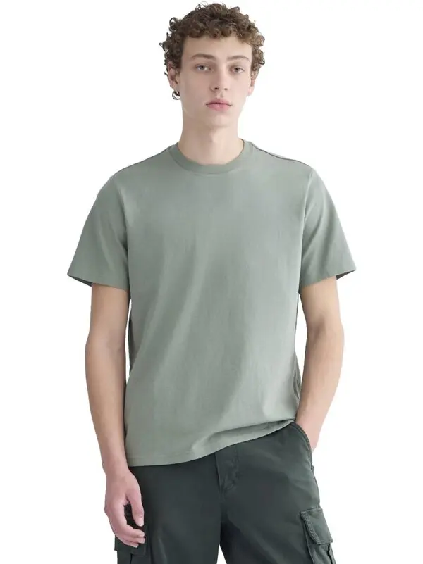 Everlane Midweight Tshirt - Agave Green