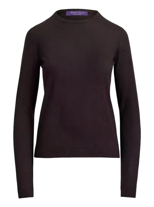 Ralph Lauren Cashmere Long-sleeve Sweater - Brown