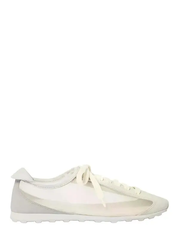 Jacquemus Tennis Mesh-panelled Sneakers - Neutrals