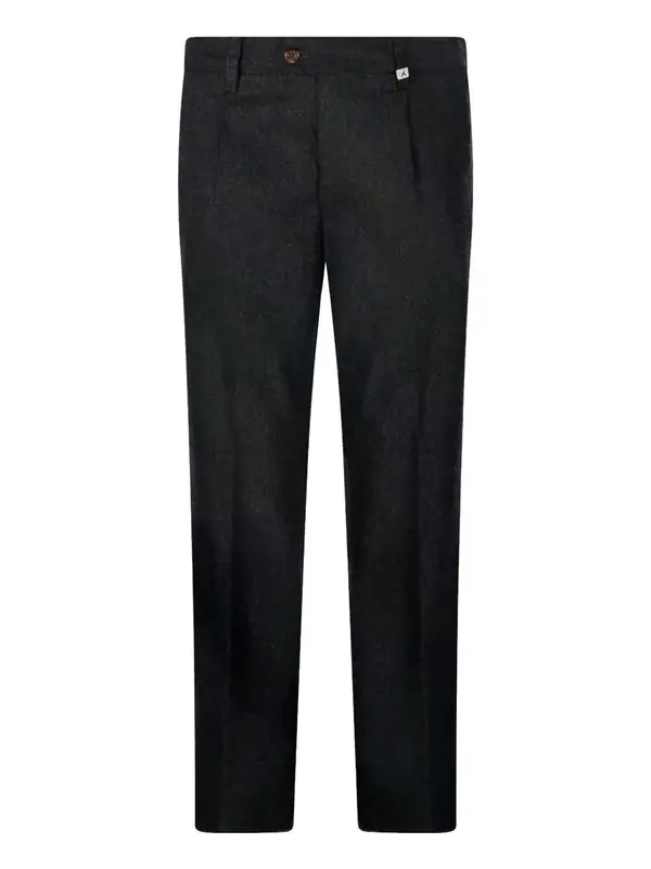 MYTHS Pleated Tailored Trousers - Grey