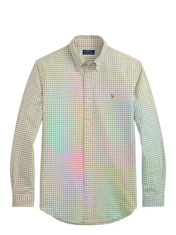 Polo Ralph Lauren Check-patterned Button-down Shirt - Neutrals