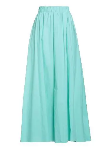 JIJIL Flared Maxi Skirt - Green