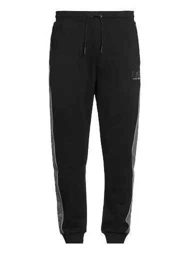 EA7 Pants Size Cotton, Polyester, Elastane - Black