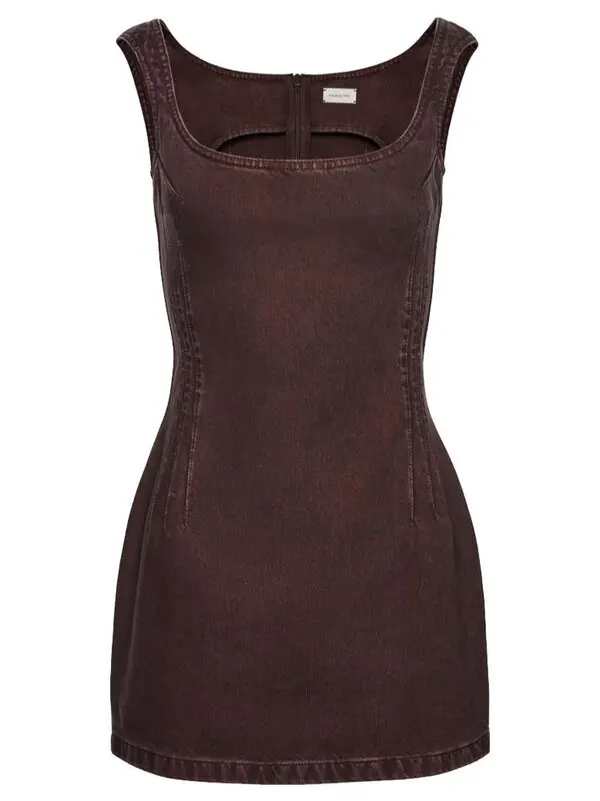 Magda Butrym Mini Dress - Brown