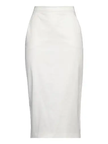 Max Mara Pencil Denim Skirt - Off White
