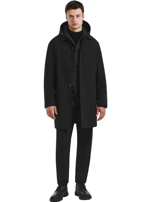 Rudsak Stanton 3-in-1 Overcoat - Black