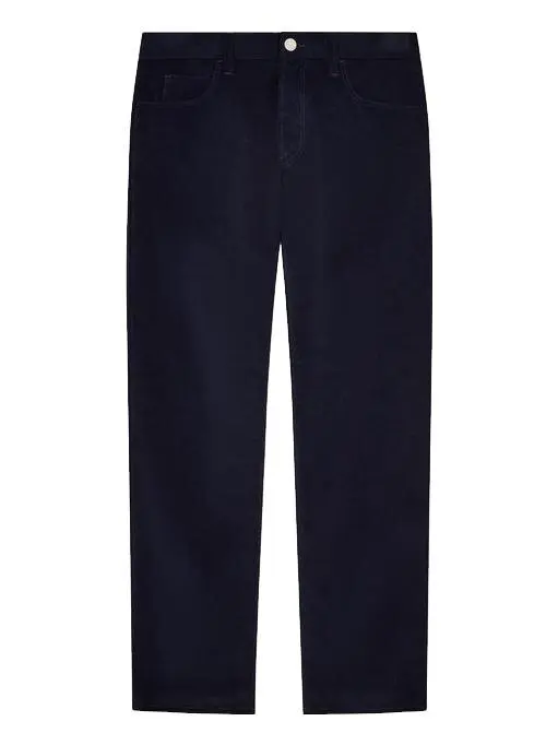Giorgio Armani Regular-fit Five-pocket Trousers - Navy