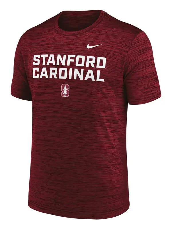 Nike Stanford Campus Center Stack Velocity Dri-fit College T-shirt - Red