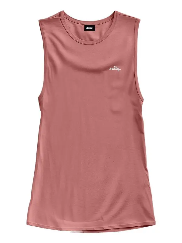 DALIX Salty Muscle Tank - Mauve