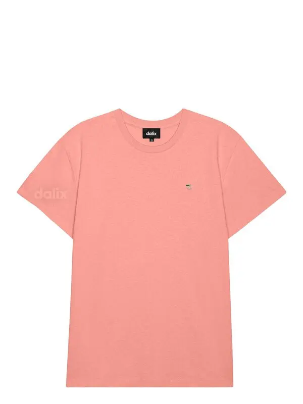DALIX Lightweight Everyday Tee - Dusty Rose