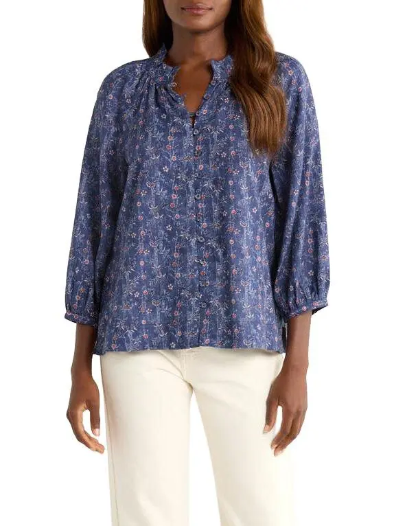 Tommy Bahama Flora Cotton Top - Coastline