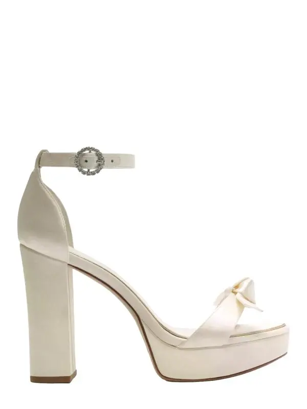 ALEXANDRE BIRMAN 120mm Clarita Heeled Sandals - White