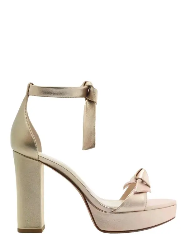 ALEXANDRE BIRMAN Mabeleh Platform Sandals - Gold