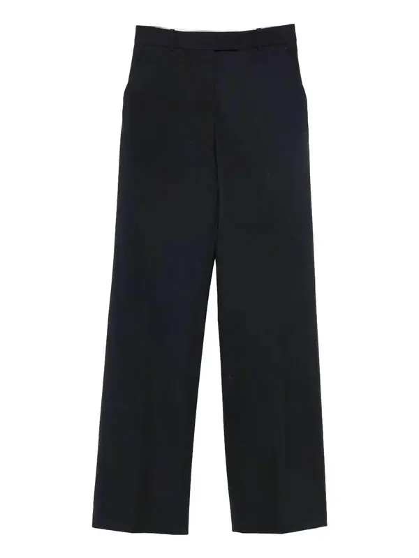 Eleventy Concealed Straight Trousers - Blue