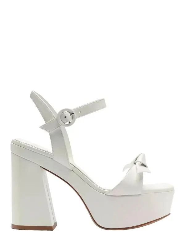 ALEXANDRE BIRMAN 120mm Clarita Sandals - White
