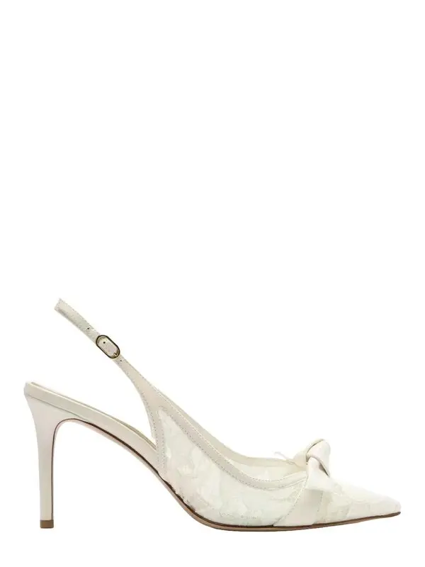 ALEXANDRE BIRMAN Clarita 85mm Heeled Pumps - White
