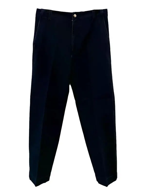Gucci Button-fly Chino Trousers - Blue