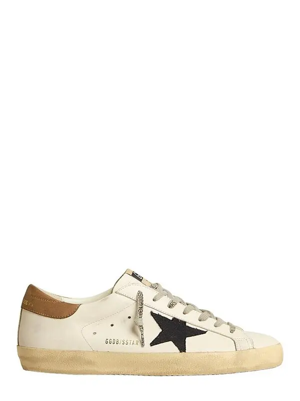 GOLDEN GOOSE Super-star Lace-up Sneakers - White Navy