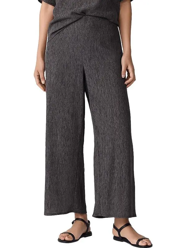 Eileen Fisher High-waist Ankle Pants - Rye