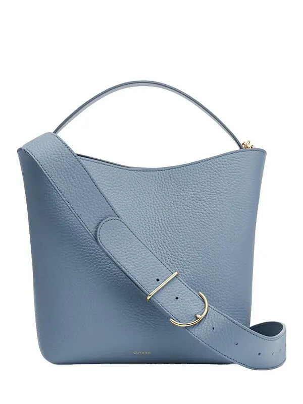 Cuyana Linea Bucket Bag - Azure