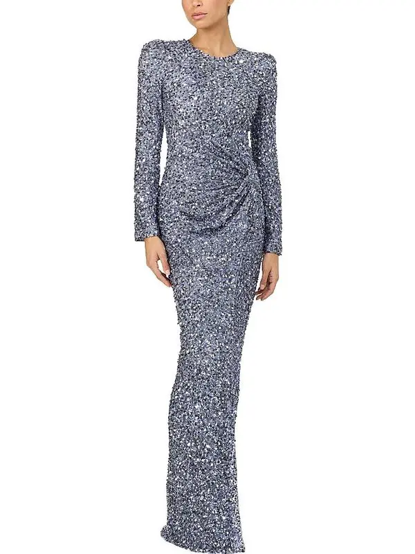 Jenny Packham Marie Maxi Dress - Basalt Grey