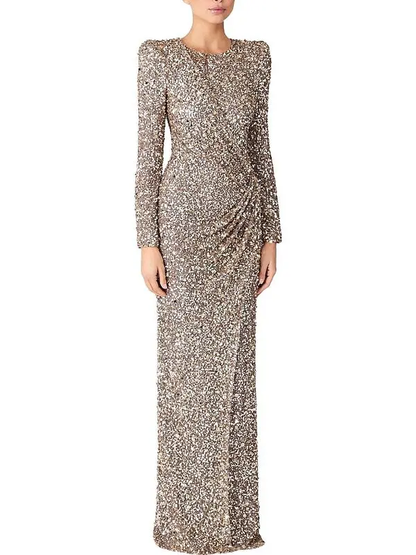 Jenny Packham Marie Maxi Dress - Granite