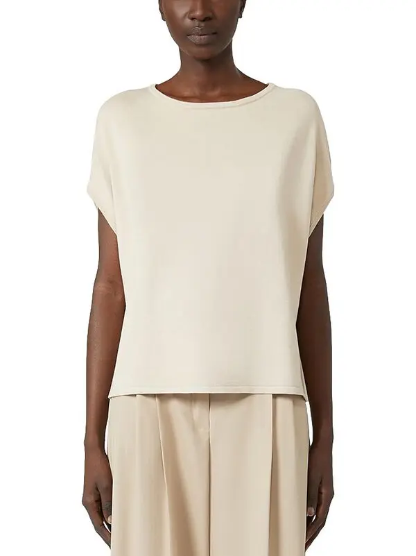 Max Mara Breda Boat Neck Sweater - Beige
