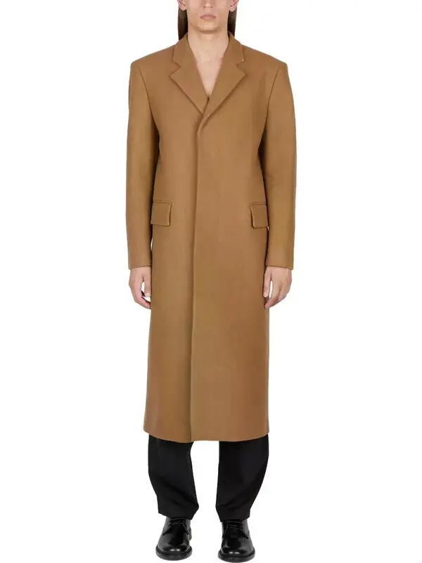 DIOMENE Wool Coat - Brown