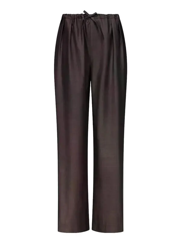 Loulou De Saison Cove Trousers - Brown