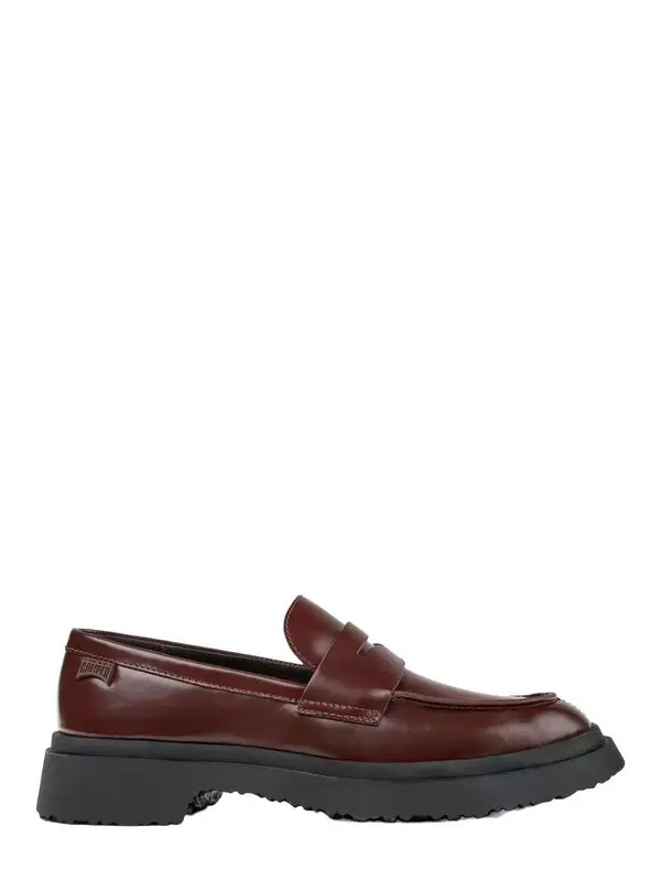 Camper Walden Penny Leather Loafers - Red