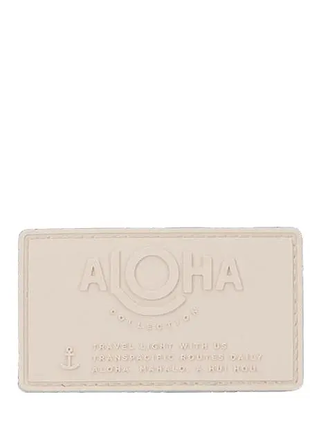 ALOHA COLLECTION Small Palaka Water-resistant Zip Pouch - Atlantic