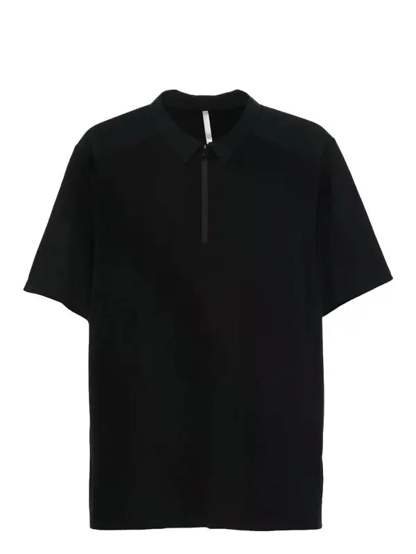 Veilance Short-sleeved Polo Shirt - Black