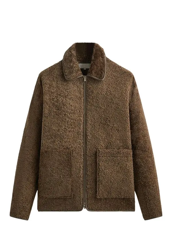 Kith Archer Shearling Jacket - Brown