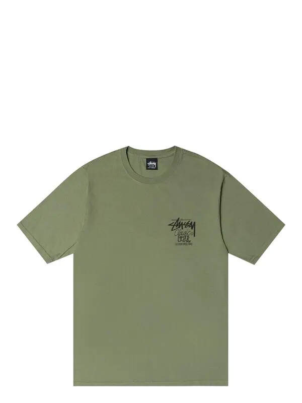 StÜssy Classic Gear Tee - Green