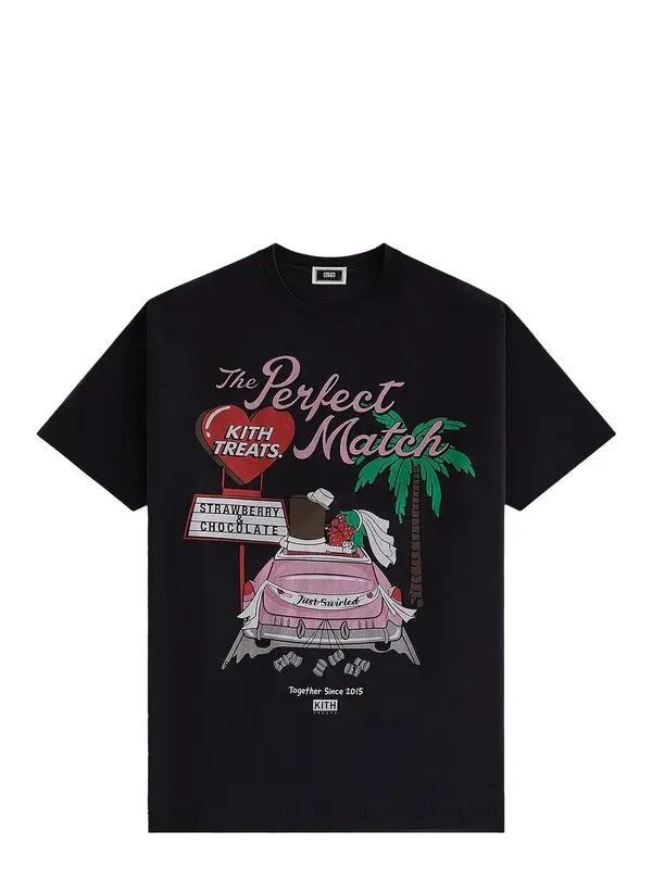 Kith Treats Perfect Match Vintage Tee - Black