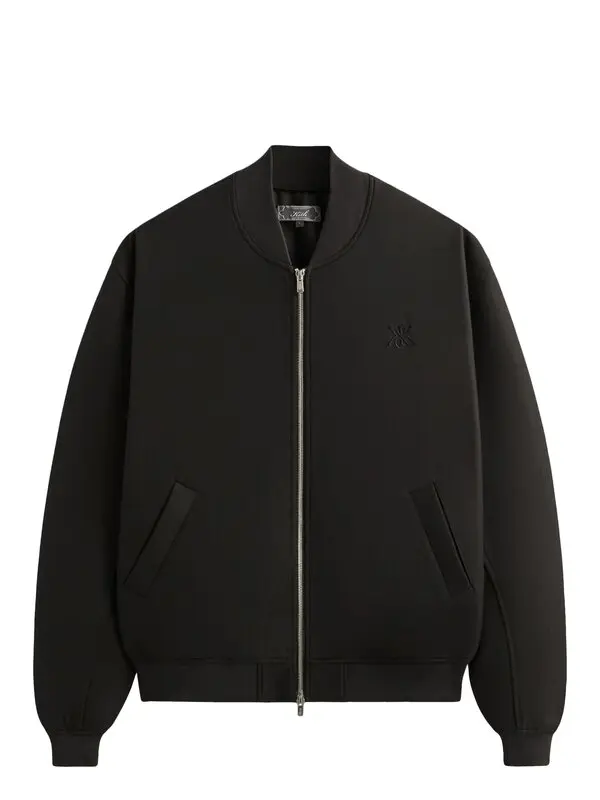 Kith Double Weave Avery Bomber Jacket - Black