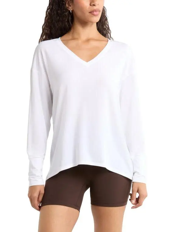 Zella Long Sleeve T-shirt - White