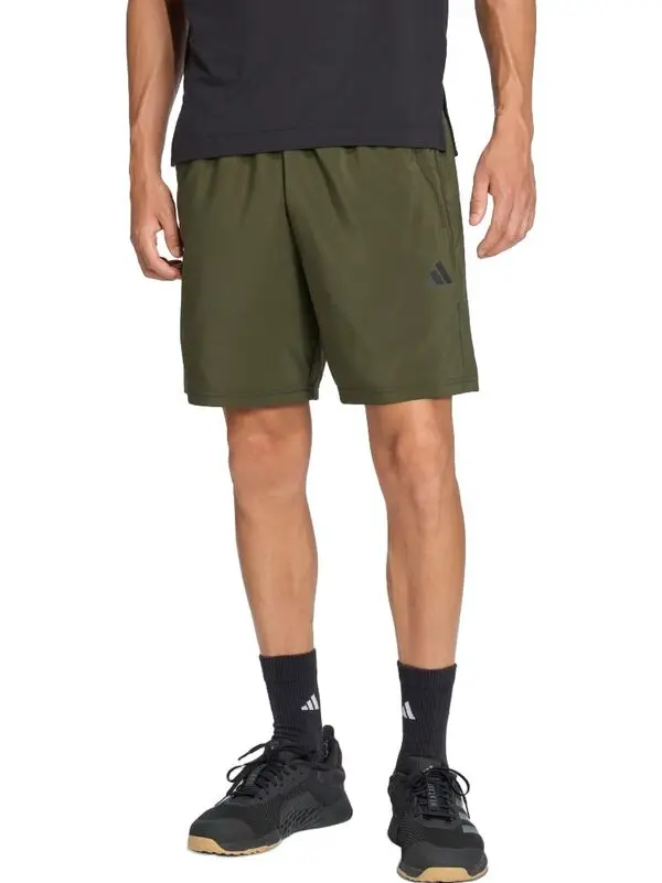 Adidas Train Essentials Woven Training Shorts - Night Cargo / Black