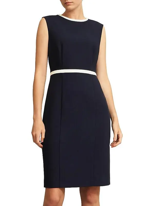 HOBBS LONDON Sally Dress - Navy Ivory