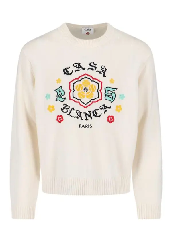 Casablanca Sweater - White