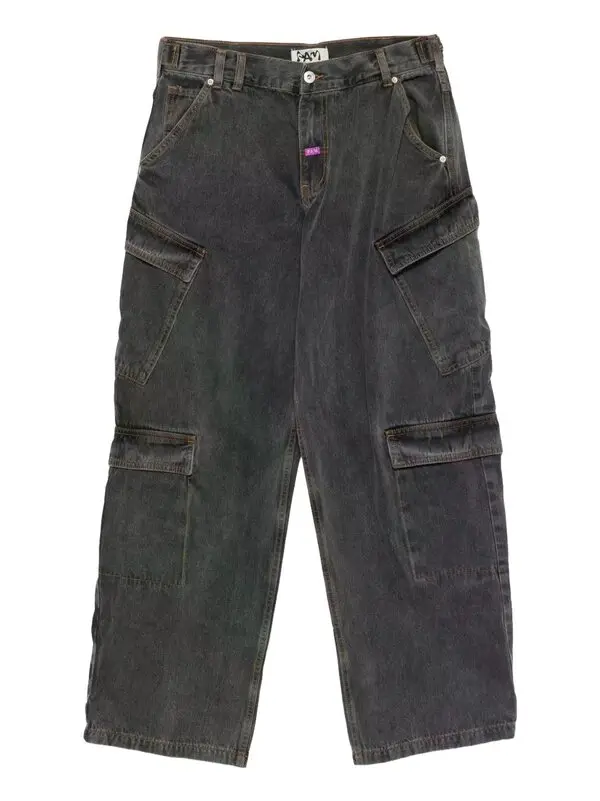 PERKS AND MINI Cyclopes Cargo Jeans - Grey