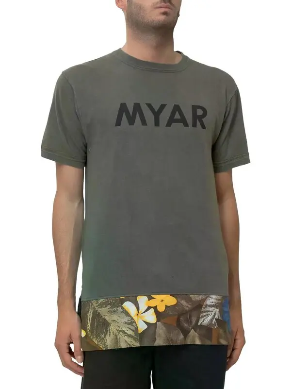 MYAR Logo-print T-shirt - Green
